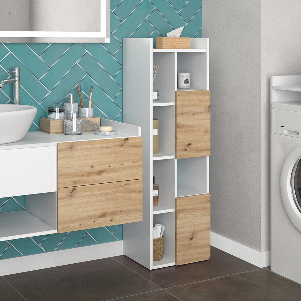 Meubles De Rangement Salle De Bain