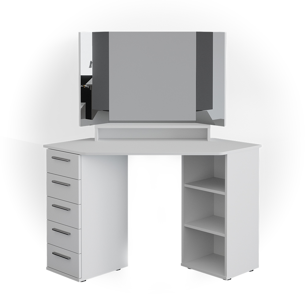 Acheter Vicco Coiffeuse d'angle "Sofia" blanc