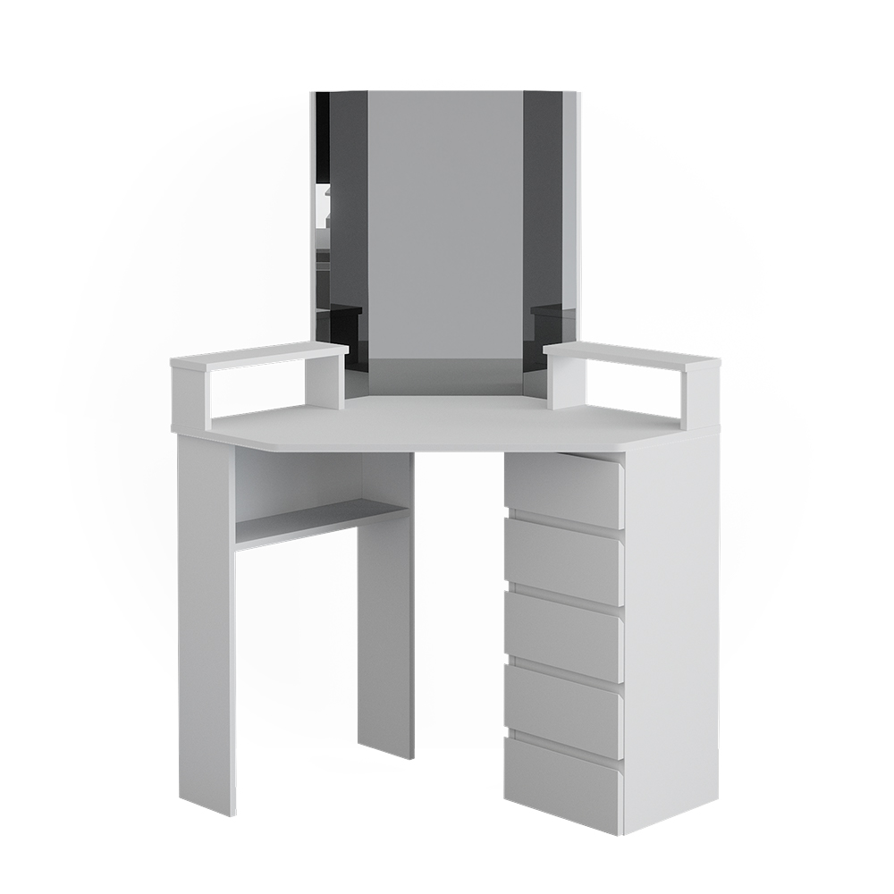 Acheter Vicco Coiffeuse d'angle "Tilda" blanc